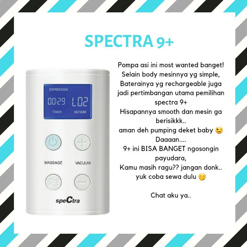 Jual SEWA POMPA ASI SPECTRA 9+ | Shopee Indonesia