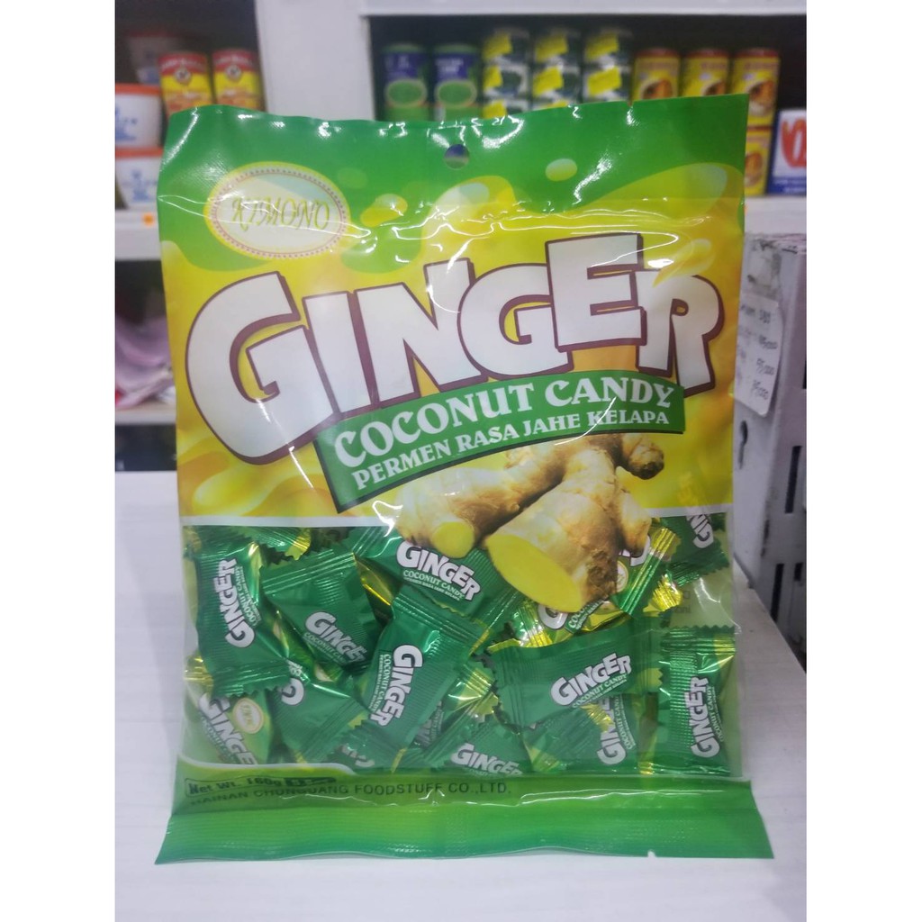 Jual Kimono Ginger Coconut Candy / Permen rasa Jahe coconut | Shopee ...