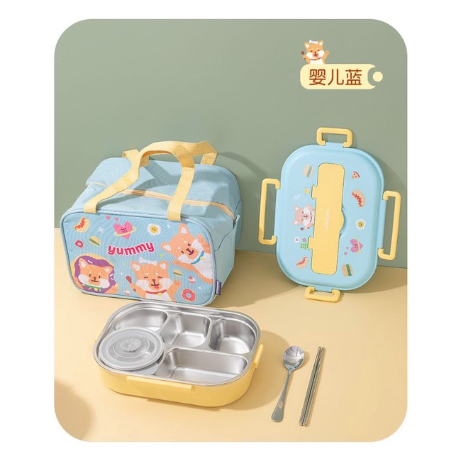 Jual IBEX KIDS lock n lock lunchbox steinless tempat bekal makan anak ...