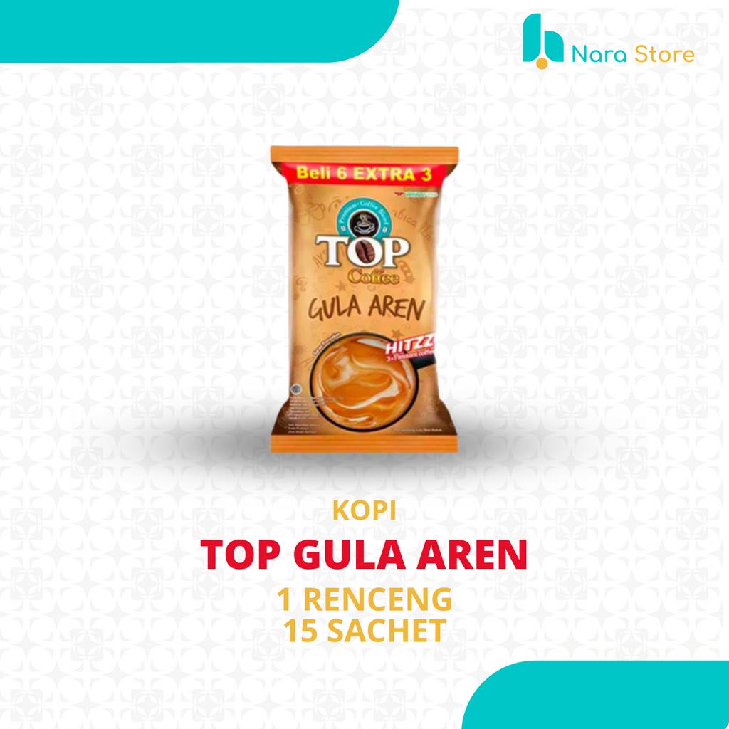Jual TOP COFFEE GULA AREN (1 RENCENG 15 PCS) | Shopee Indonesia