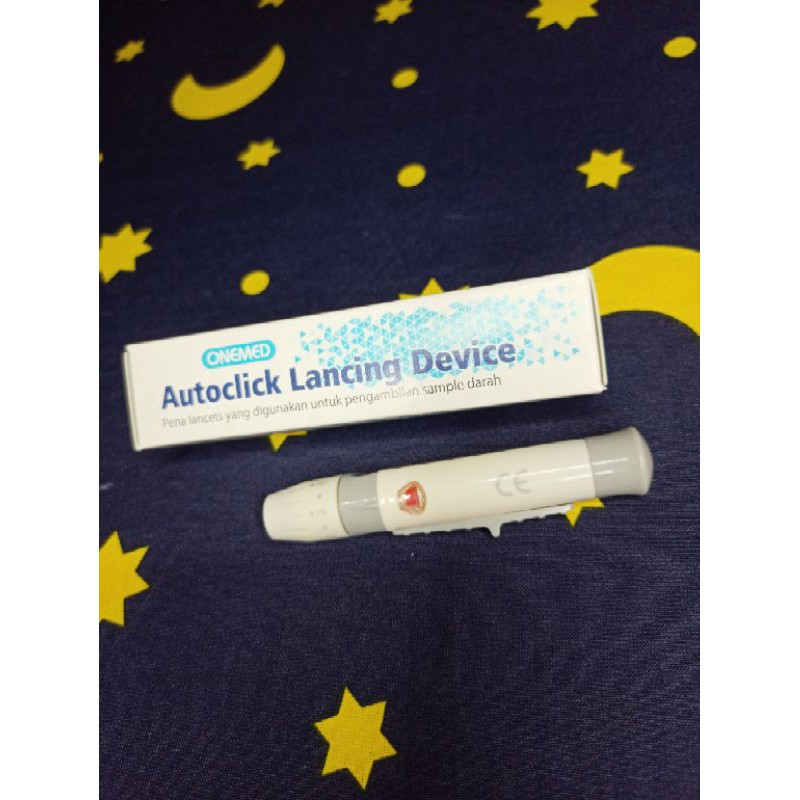 Jual Autoclick Lancing Device ONEMED | Shopee Indonesia