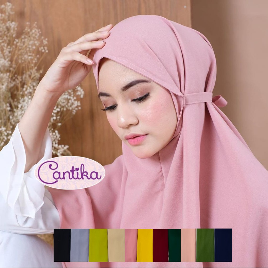 Jual Jilbab Tali Syari Maryam Cantika By Qoid | Shopee Indonesia
