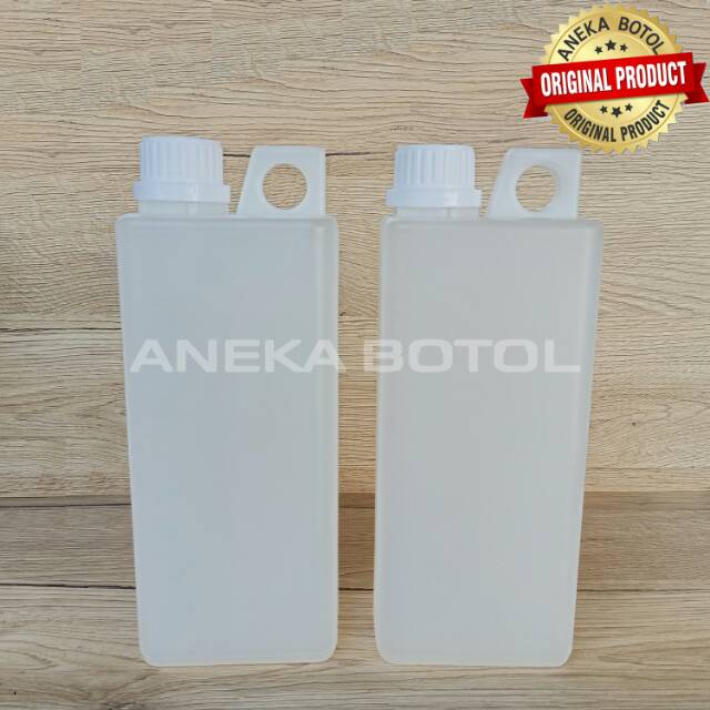 Jual BOTOL JERIGEN 1 LITER NATURAL TUTUP SEGEL / JERIGEN MADU | Shopee ...