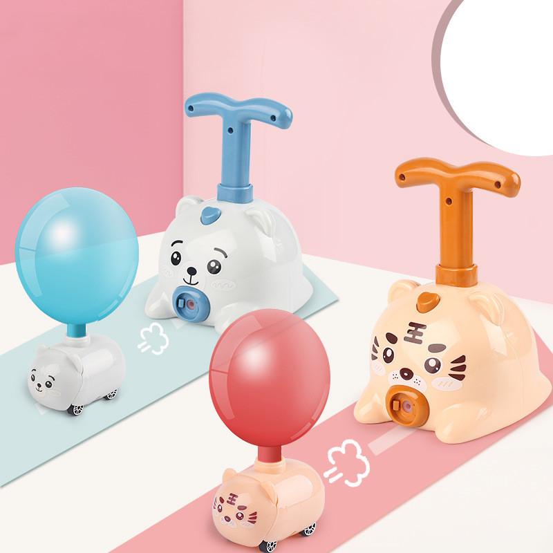 Jual Mainan Anak Pumping Car Mobil Balon Udara Terbang Balon Tiup Pompa ...