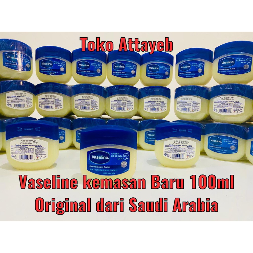 Jual Vaseline Arab Original 100ml Krim Pelembab moisturizing jelly ...