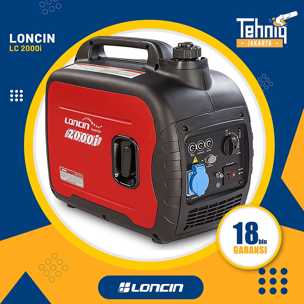 Jual Generator Genset Listrik Portabel LONCIN LC 2000i Inverter Series ...