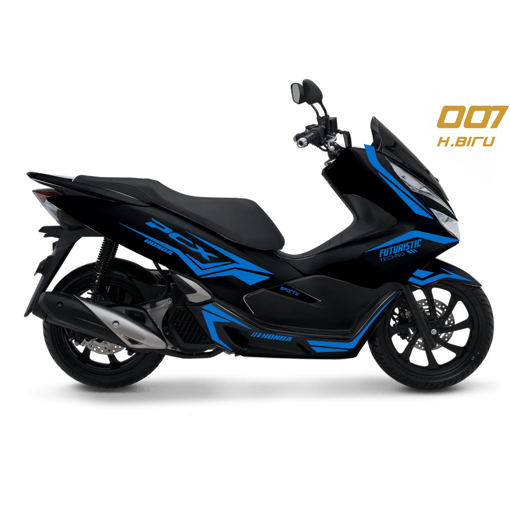 Jual STIKER HONDA PCX GLOSI / STIKER PCX WARNA DOFF | Shopee Indonesia