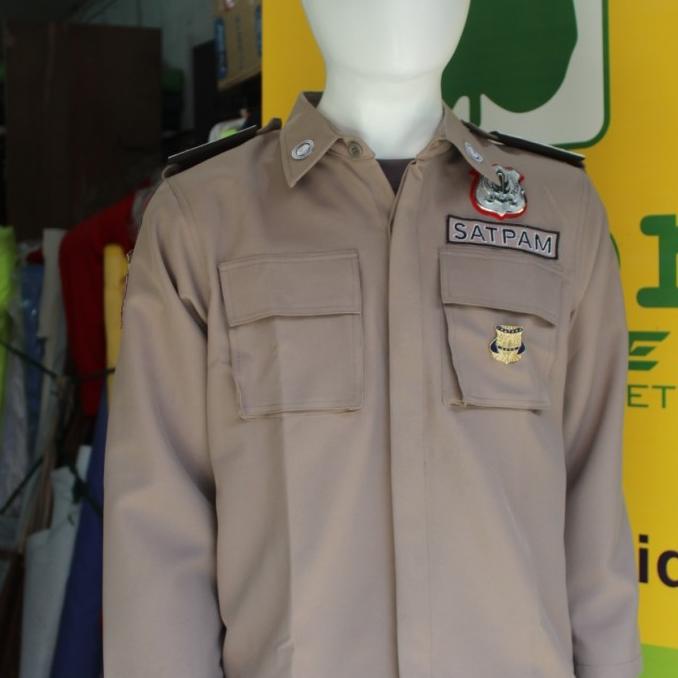 Jual Baju seragam satpam -terbaru PDL SATU Bahan GAIA Neo Premium (Atasan) | Shopee Indonesia