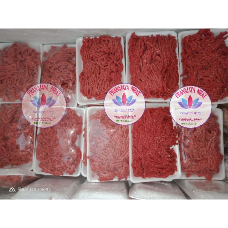 Jual DAGING GILING SAPI / DAGING SAPI CINCANG 500 gr | Shopee Indonesia