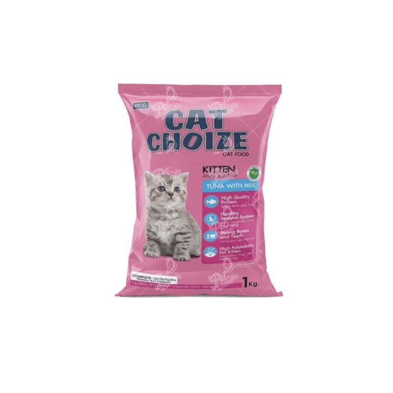 Jual CAT CHOIZE KITTEN PINK 1 KG | Shopee Indonesia