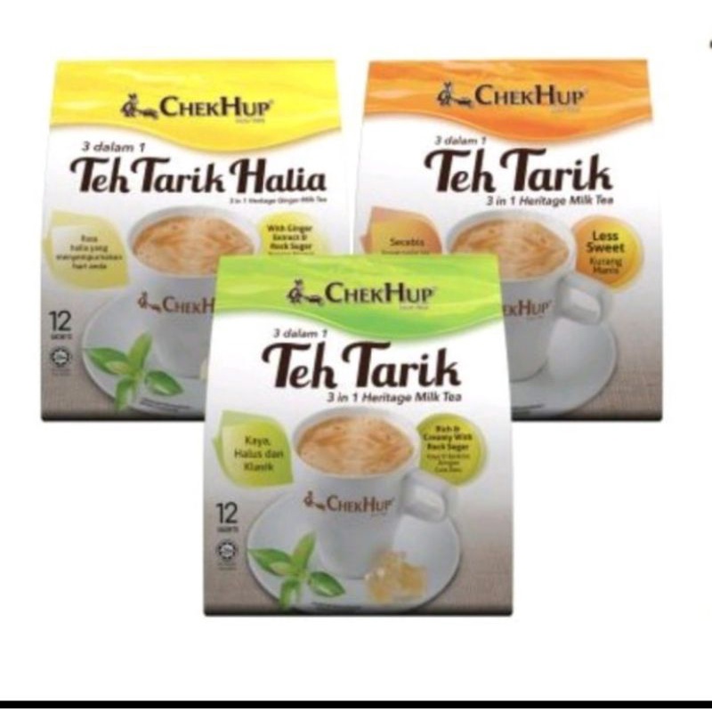 Jual Chekhup 3in1 Teh Tarik Chek Hup Milk Tea | Shopee Indonesia