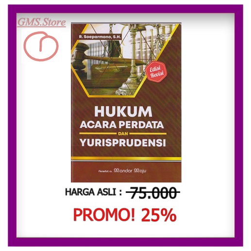 Jual HUKUM ACARA PERDATA DAN YURISPRUDENSI (EDISI REVISI) | Shopee Indonesia