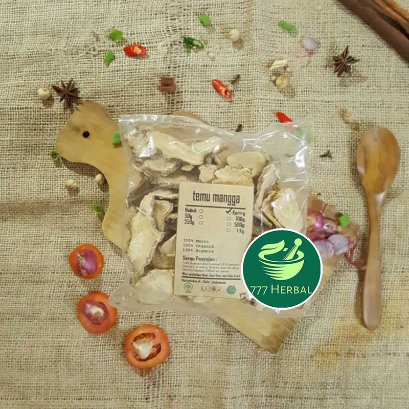 Jual TEMU MANGGA IRIS KERING 100 GRAM - Curcuma Amada - MURNI - JSR ...