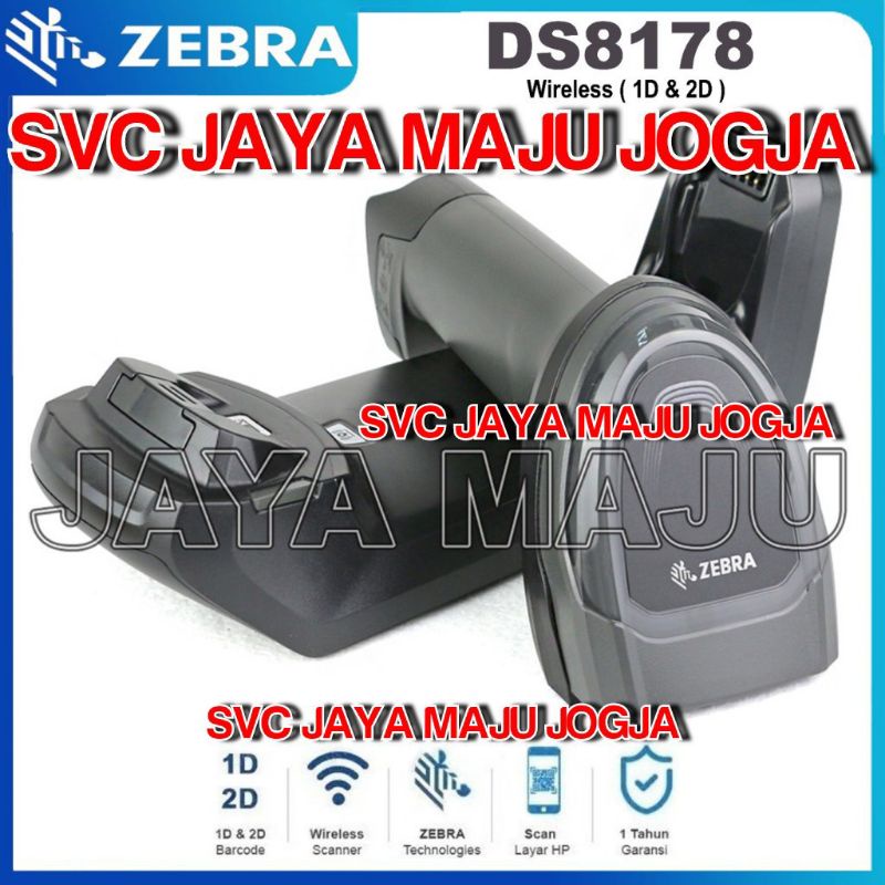 Jual ZEBRA DS 8178 SR - WIRELESS - BATTERY 2.500 mAh - 2D 1D || BARCODE ...