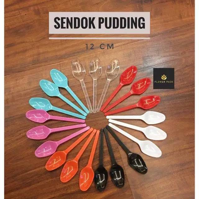 Jual (isi 100) Sendok puding / Sendok Es Krim / Sendok Ice cream ...