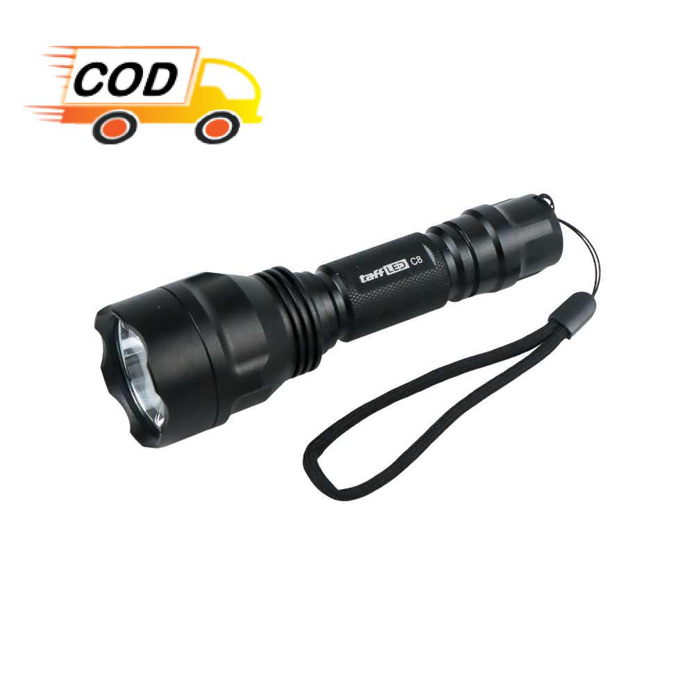 Jual Senter LED Cree Q5 3800 Lumens Aluminium Kokoh Awet dengan Tali ...