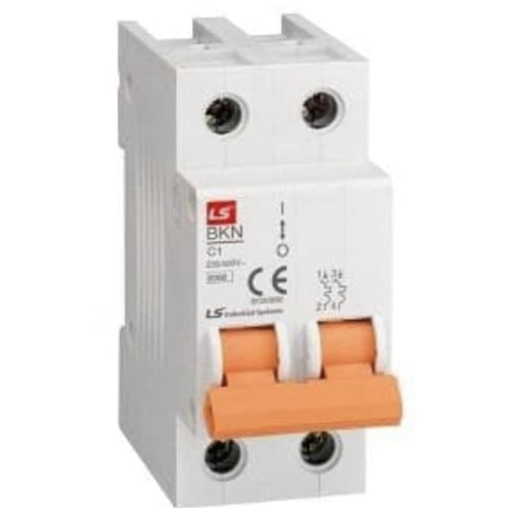 Jual MCB 2P 2 Phase Pole 2Phase 2A 4A 6A 10A 16A 20A 25A 32A LS BKN 6kA ORI | Shopee Indonesia