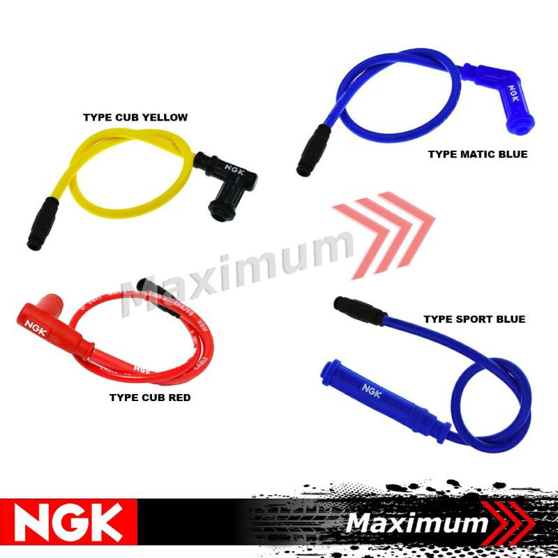 Jual ngk power cable made in japan - kabel busi ngk cup busi cangklong ...