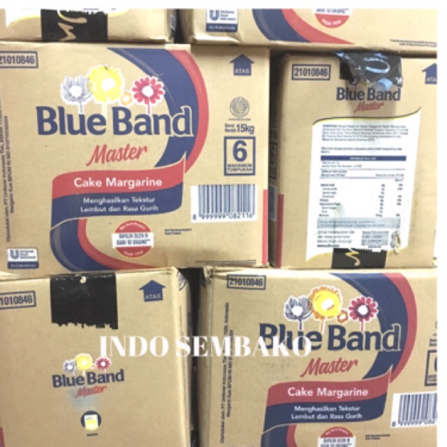 Jual Mentega blueband master 15kg / Margarine Blue band 15 kg / Blue ...