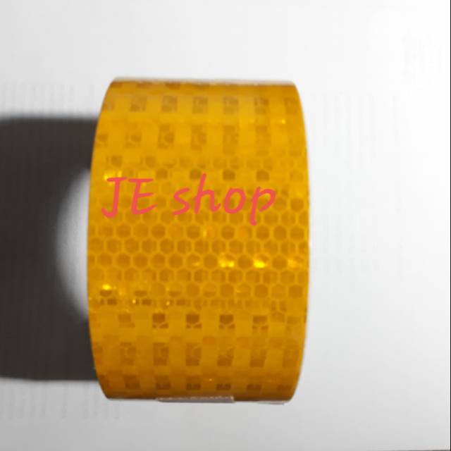 Jual Stiker reflektor warna kuning 5M- pemantul cahaya | Shopee Indonesia