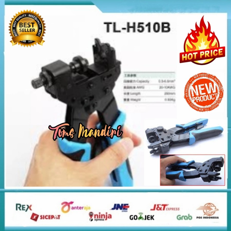 Jual Tang Crimping Compression Bnc F,Bnc,Rca,Rg59,Rg6,F Type TL-H510B ...