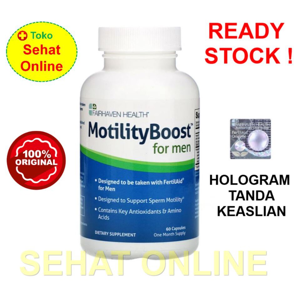 Jual MOTILITY BOOST FOR MEN - 60 KAPSUL | Shopee Indonesia