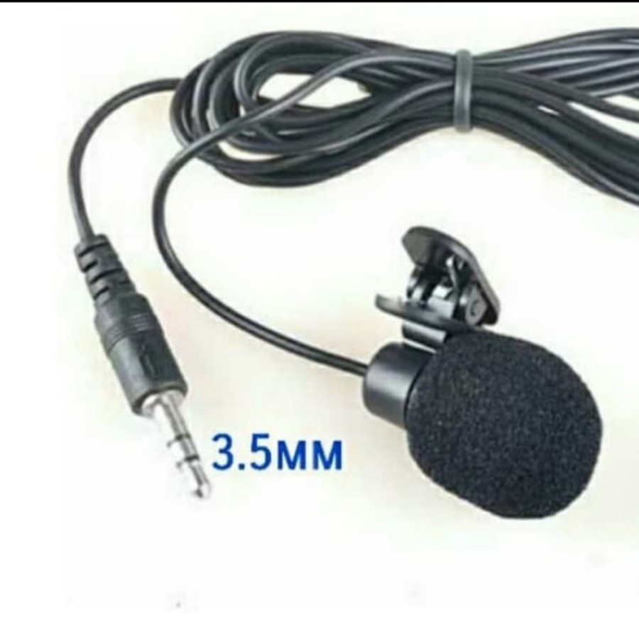 Jual microphone clip mic jepit HP Android Laptop Apple Zoom Sekolah ...