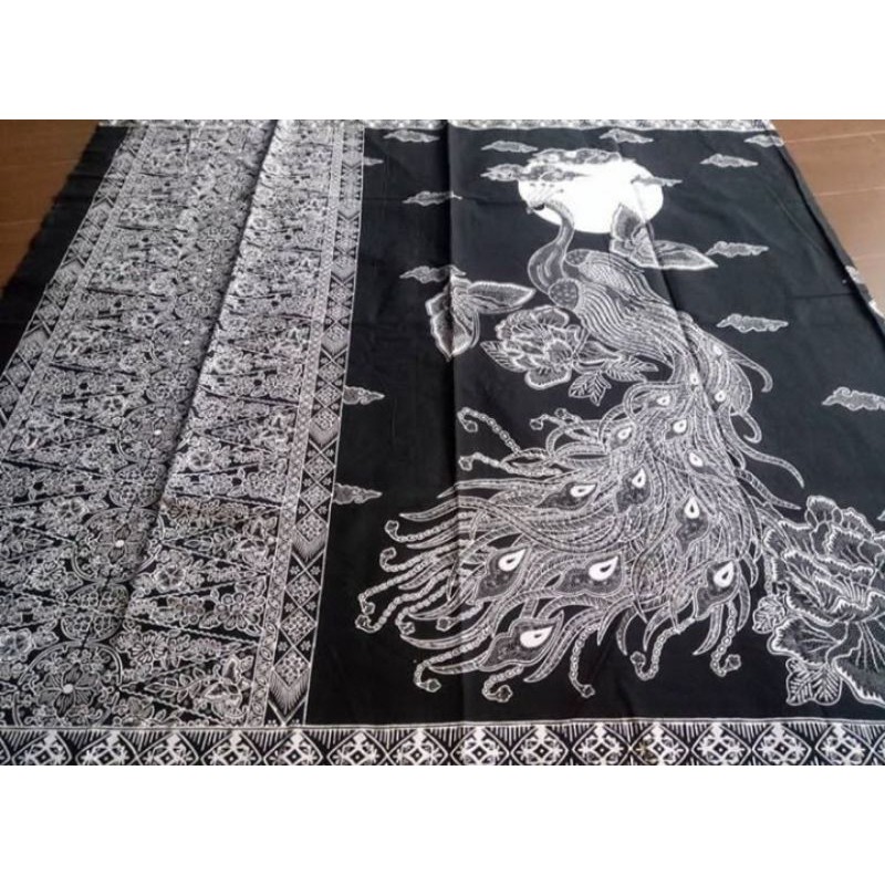 Jual KAIN. BATIK MOTIF MERAK KOMBINASI TULIS BATIK PEKALONGAN | Shopee ...