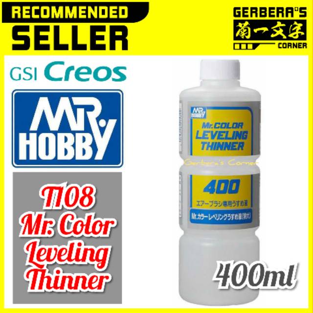 Jual Mr Color T108 Mr Color Leveling Thinner 400ml - Mr. Hobby Original | Shopee Indonesia