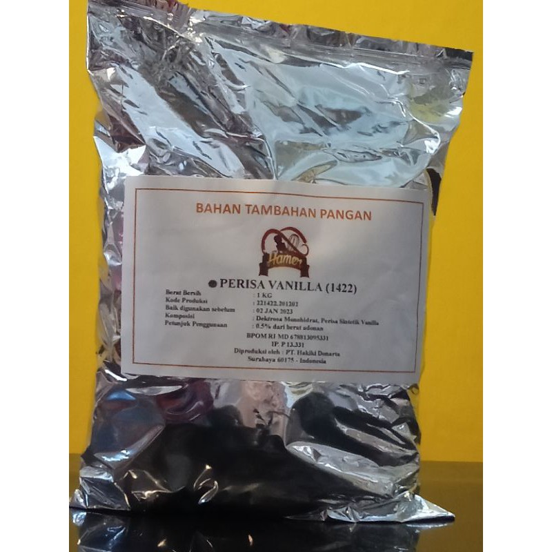 Jual Perisa Vanilla Bubuk Hamer - 1kg | Shopee Indonesia