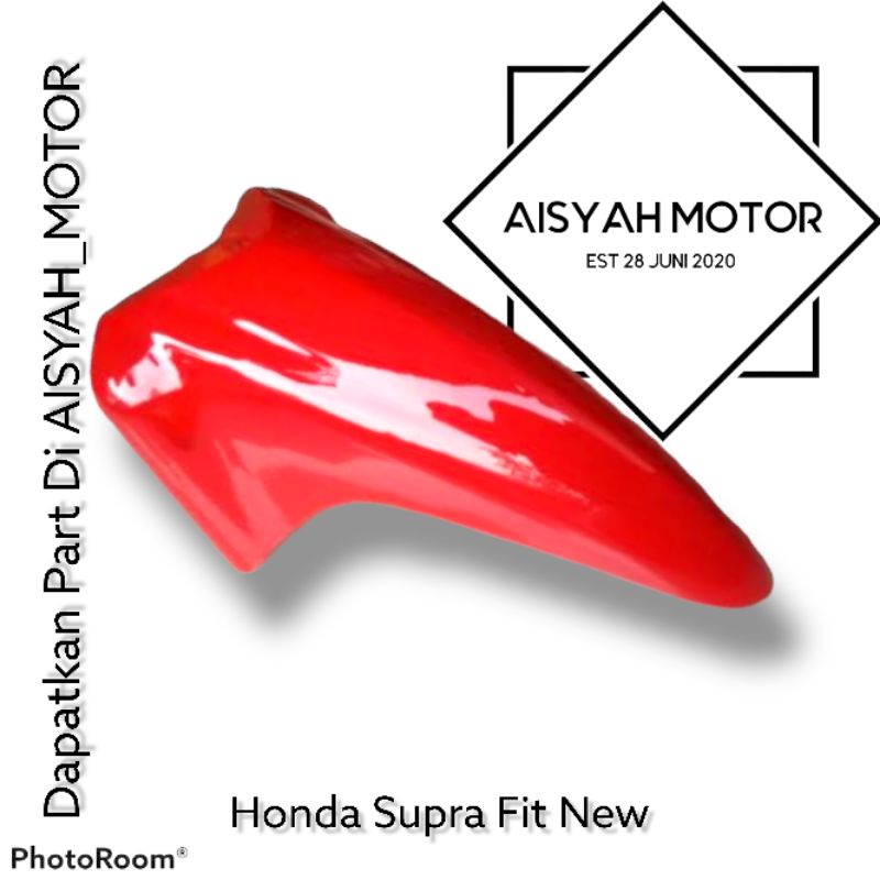 Jual Spakbor Depan Honda Supra Fit New Warna Merah | Shopee Indonesia
