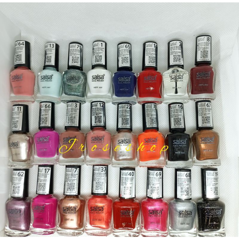 Jual 24PCS KUTEK SALSA WARNA [ KHUSUS PULAU JAWA SAJA ] | Shopee Indonesia