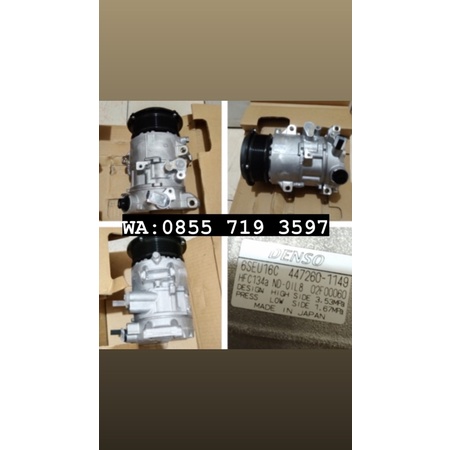 Jual COMPRESSOR KOMPRESSOR AC TOYOTA ALPHARD 2400cc 2.4cc MANUAL MATIC ...