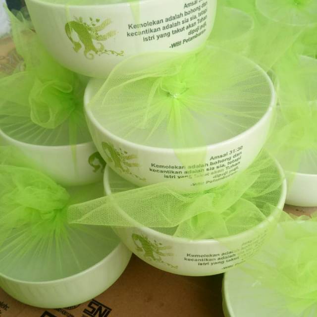 Jual Souvenir mangkok kemasan tile(1 paket 50pcs) | Shopee Indonesia