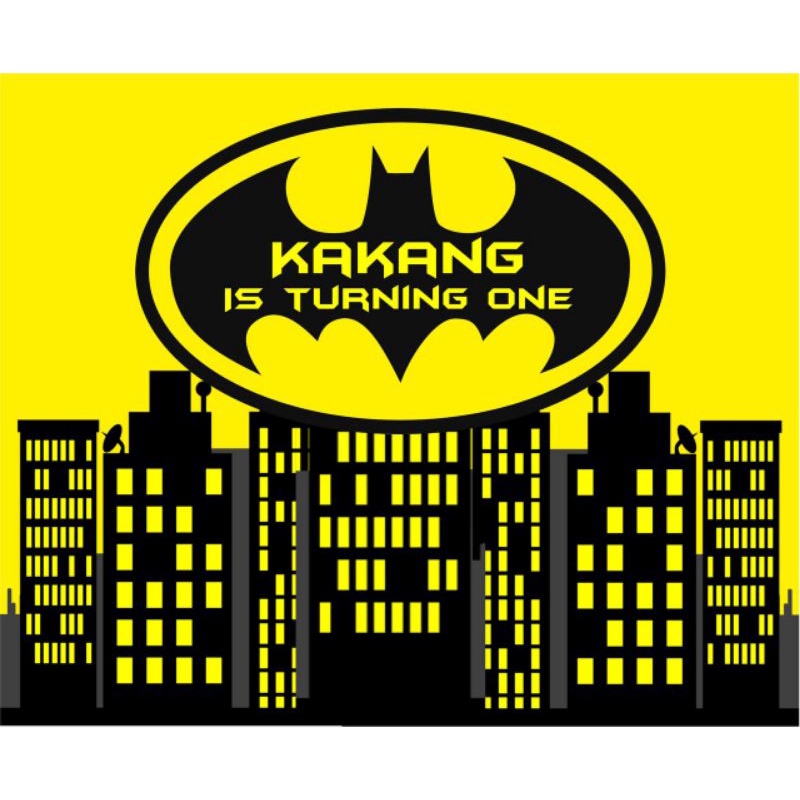 Jual Banner Spanduk Ulang Tahun Tema Batman 2 | Shopee Indonesia