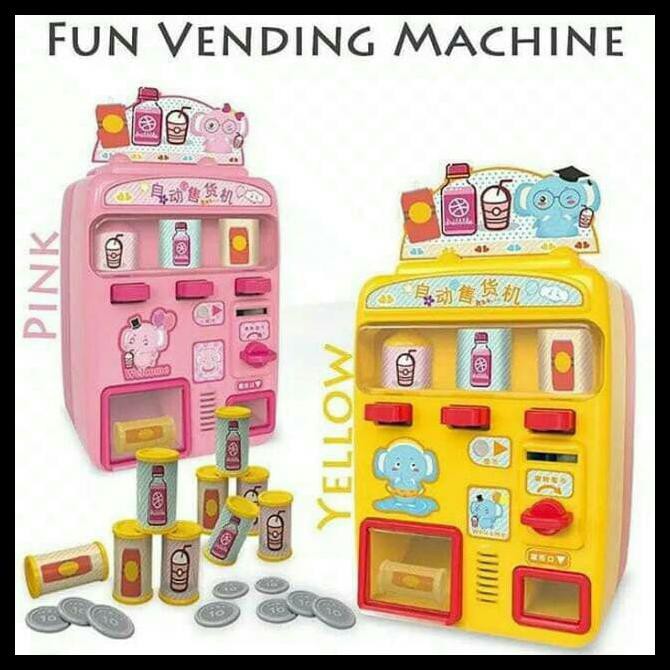 Jual Mainan Mesin Minuman Otomatis / Fun Vending Machine ( Hg5115A ...
