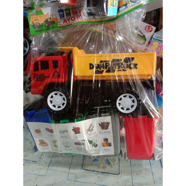 Jual MAINAN COWOK / MOBIL DUMP TRUCK / DUMP TRUCK SAMPAH / MOBIL 1SET ...