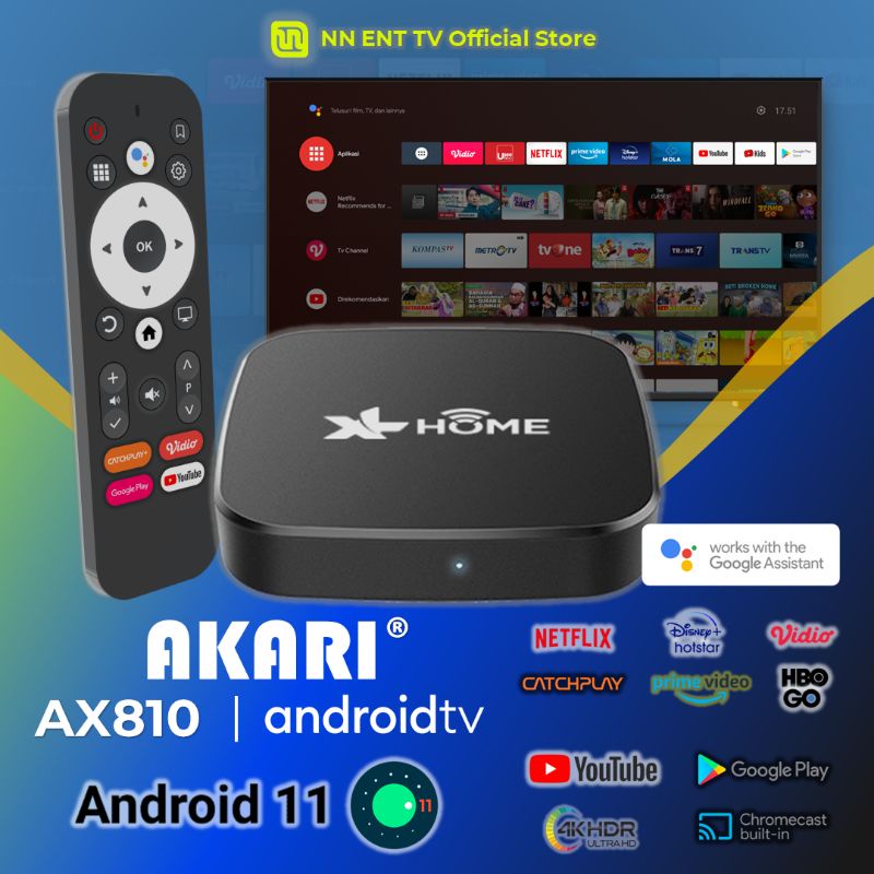 Jual ANDROID TV BOX AKARI AX810 ANDROID 11 | Shopee Indonesia