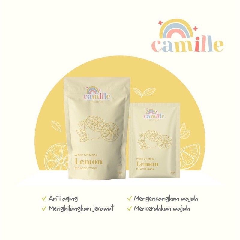 Jual Camille Beauty Masker 25gr 65gr | Masker Wajah Camille Beauty Fullsize Travelsize | Shopee ...