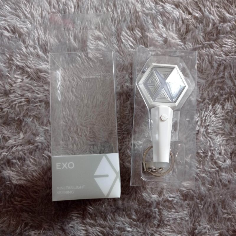 Jual OFFICIAL SM MINI FANLIGHT KEYRING EXO (mini lightstick) | Shopee ...