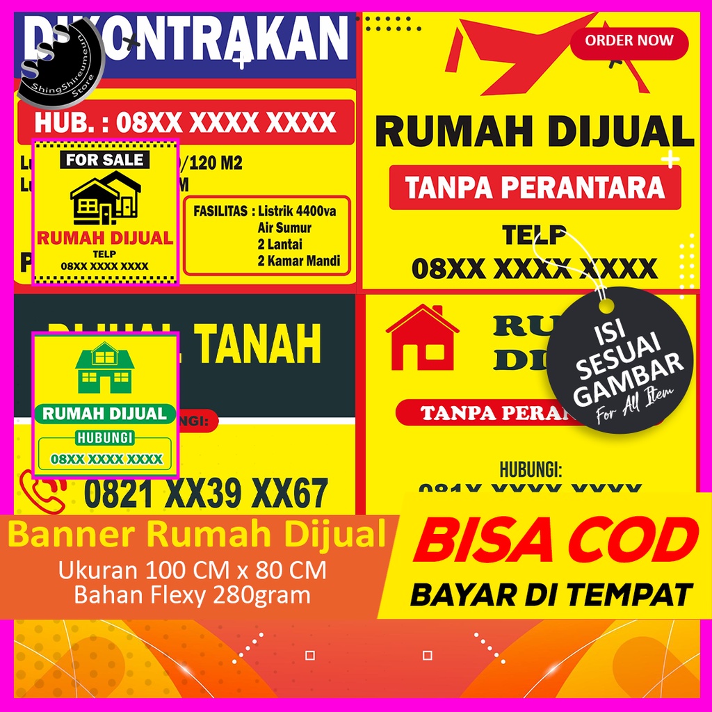Jual Bikin Cetak Spanduk Ukuran 100cmx80cm Dijual Banner Dikontrakkan ...