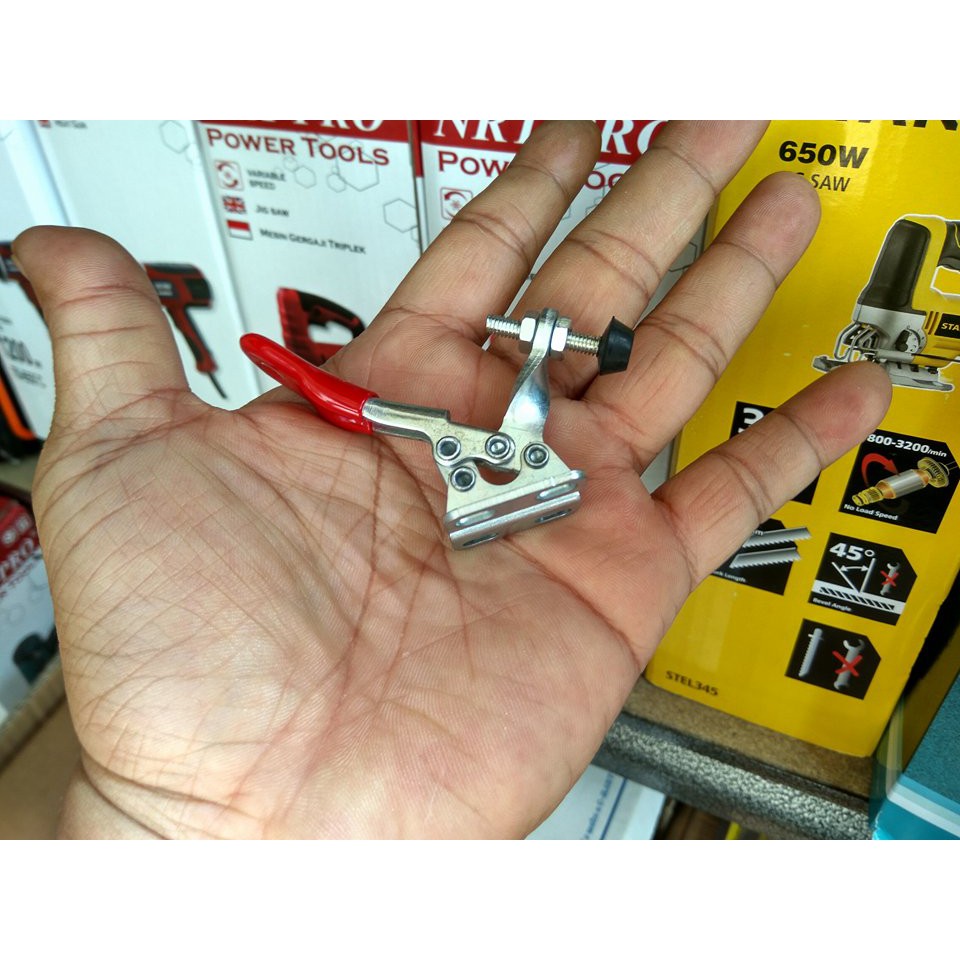 Jual mini Toggle clamp 60lbs / togle klem vertikal kapasitas 30kg DIY ...