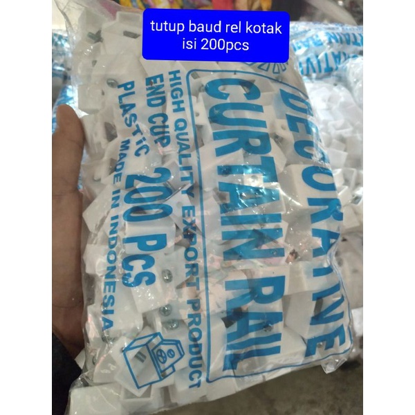 Jual harga grosir tutup baut rel alkan alumunium | Shopee Indonesia