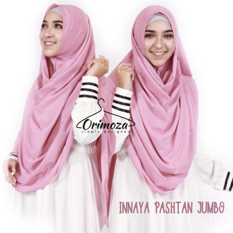 Jual INNAYA INSTAN JUMBO SYARI PASHTAN pashmina | Shopee Indonesia