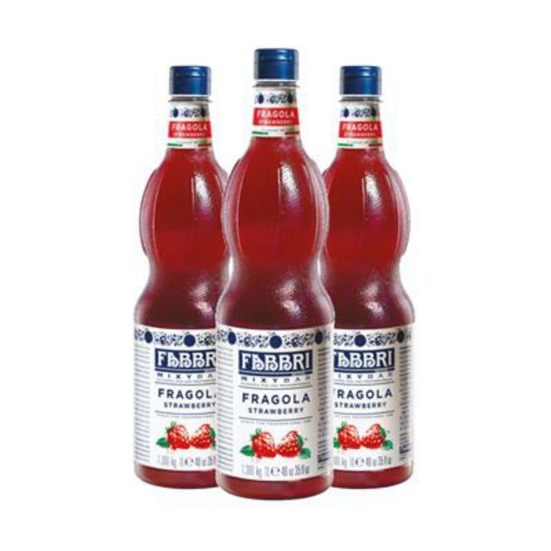 Jual Fabbri Strawberry Plus Syrup 1000ml | Shopee Indonesia