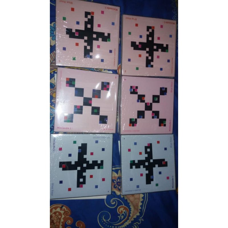 Jual album only txt blue hour | Shopee Indonesia