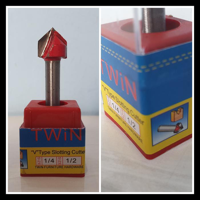 Jual Mata Profil Router 201-021 (12 mm) V VEE GROOVE Tekuk ACP 90 ...