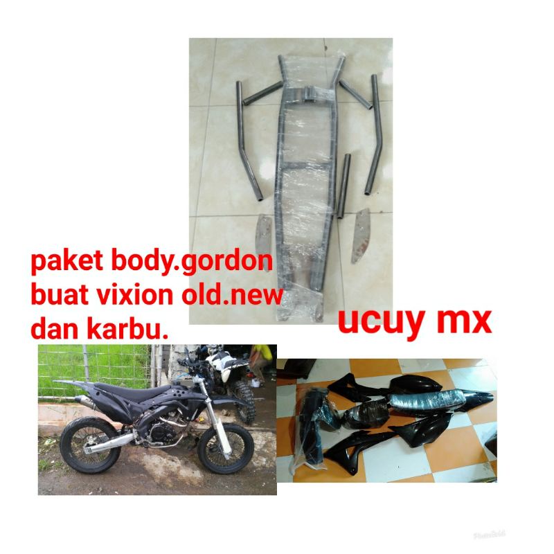 Jual paket body Gordon buat Vixion old new dan karbu | Shopee Indonesia