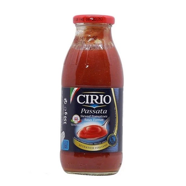 Jual Cirio Passata Tomatoes / Saus Pasta Tomat - 350 Gram | Shopee ...