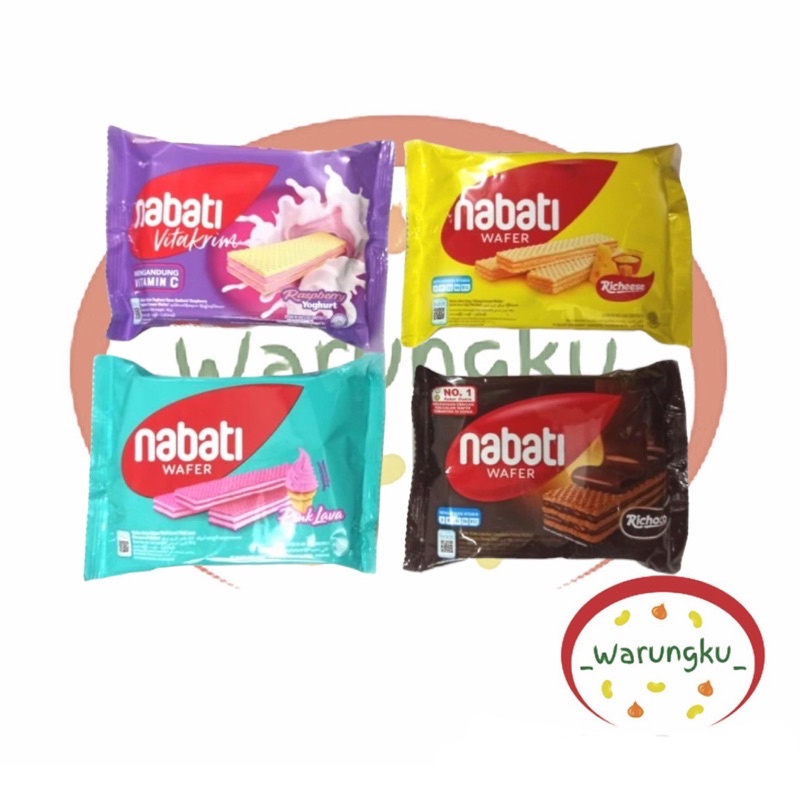 Jual NABATI Wafer 1000 Aneka Rasa - 16gr x 1 Pcs | Shopee Indonesia